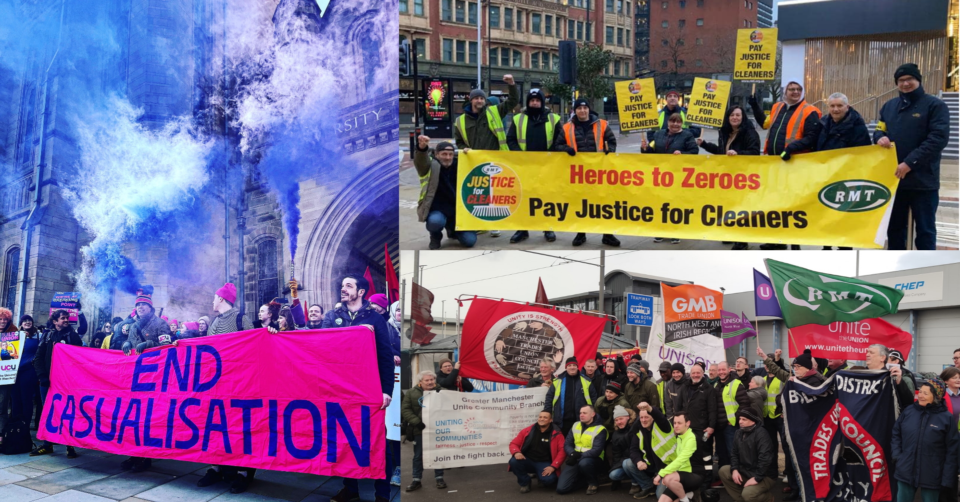VIDEO Strike Solidarity CHEP UCU And RMT Manchester Trades Union VIDEO Strike Solidarity CHEP UCU And RMT Manchester Trades Union