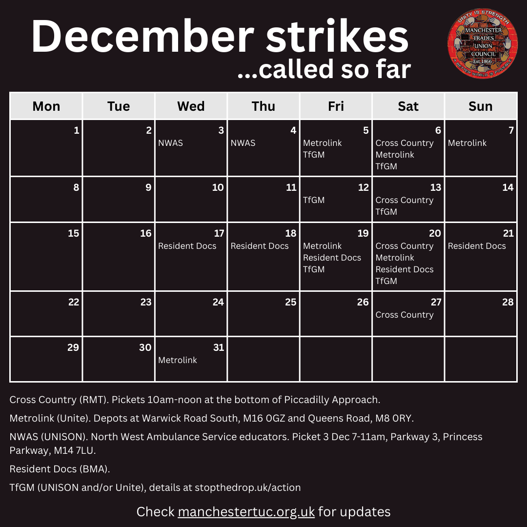 Manchester Trades Union Council – The voice of Manchester workers since ...